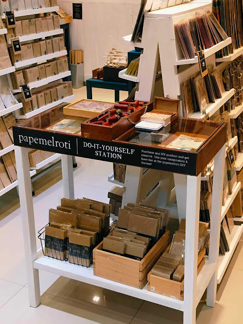 Stamping Stations at Papemelroti Shops – papemelroti