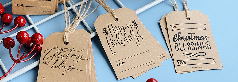 Gift Tags | Recycled Paper | papemelroti | Manila, Philippines