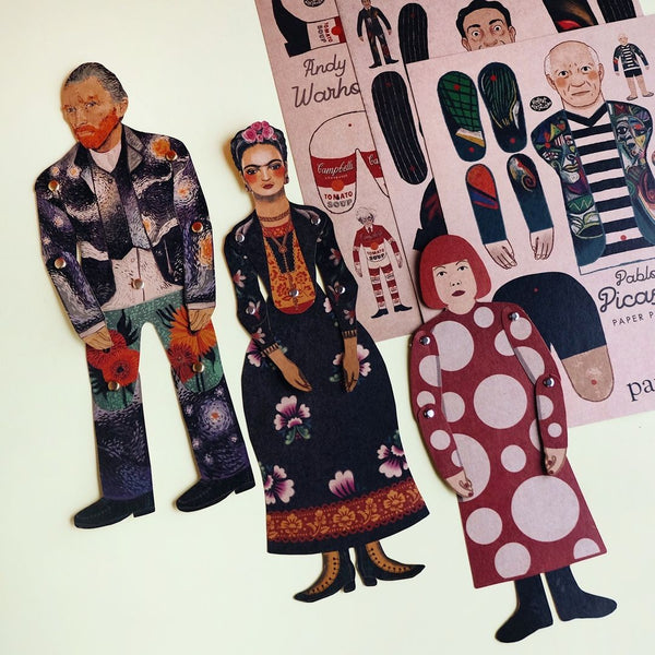 Original Articulated Paper Puppet | papemelroti