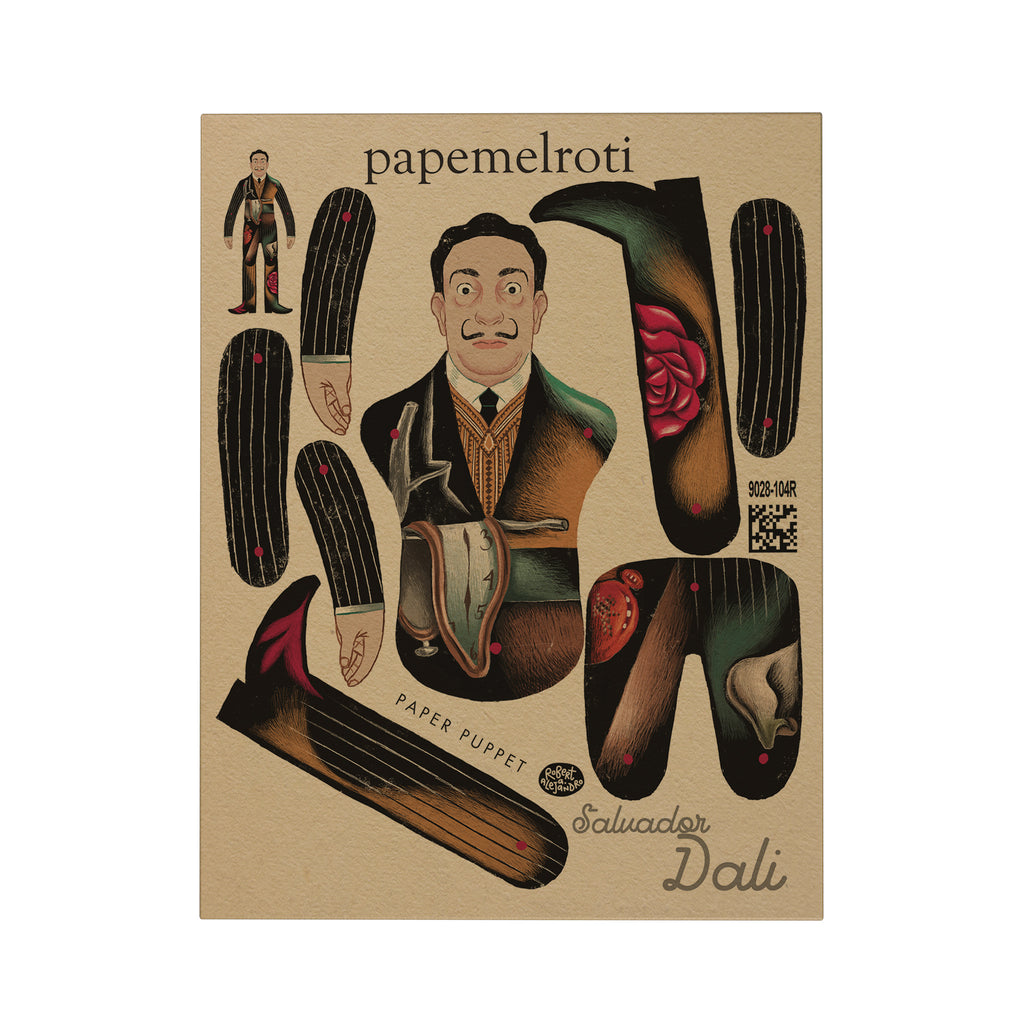 Original Articulated Paper Puppet | papemelroti
