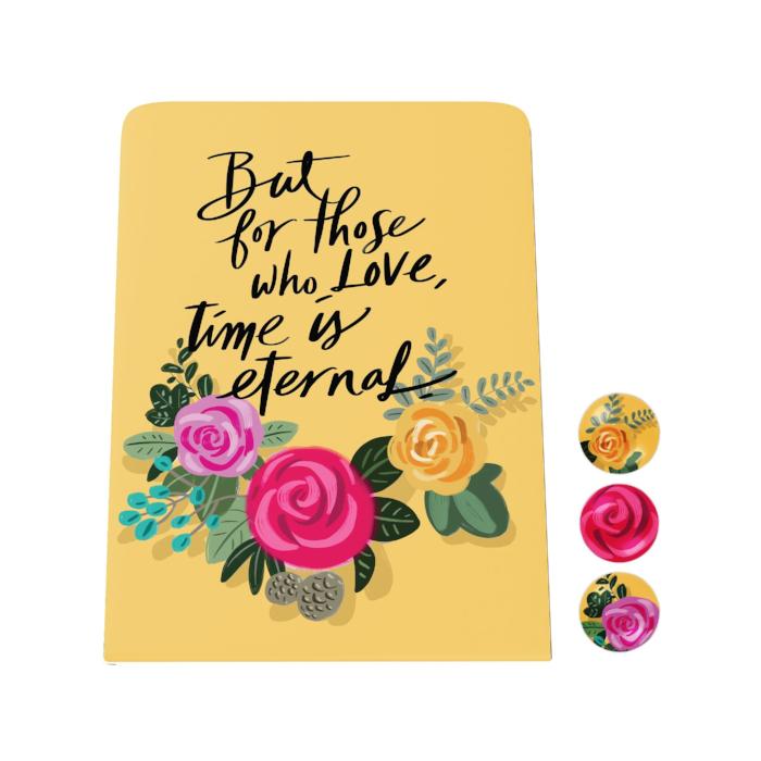 Floral Love | Original Desk Magnet Board | papemelroti