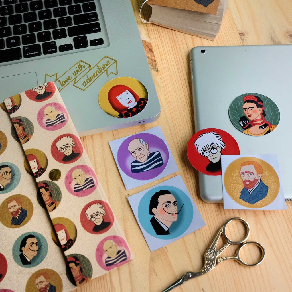 Iconic Artist | Original Waterproof Stickers | papemelroti