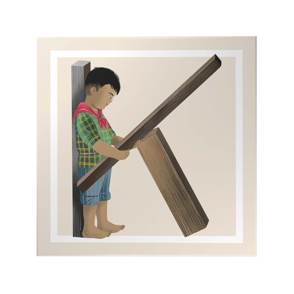 Letras Y Figuras | Original Square Decoposter | papemelroti