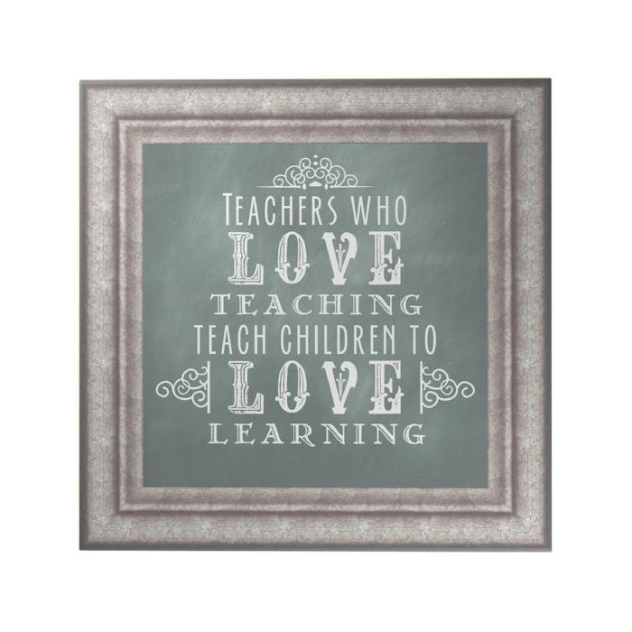 Teachers Who Love Teaching: Frame | Original Inspirational Poster ...