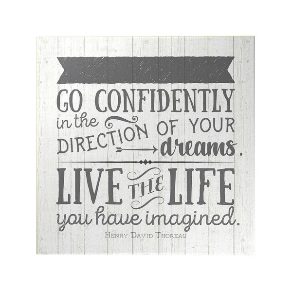 Go Confidently | Original Motivational Poster | papemelroti | Markdowns ...