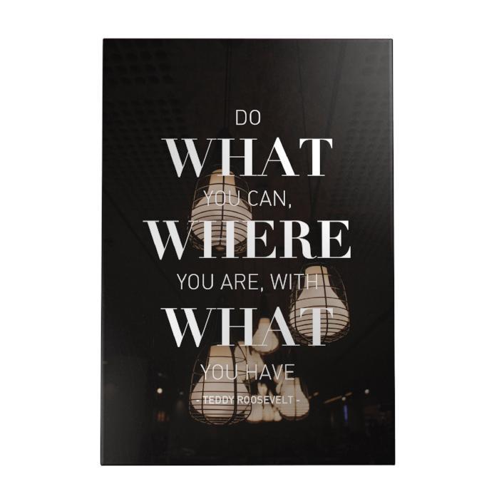 Do What You Can | Original Motivational Poster | papemelroti