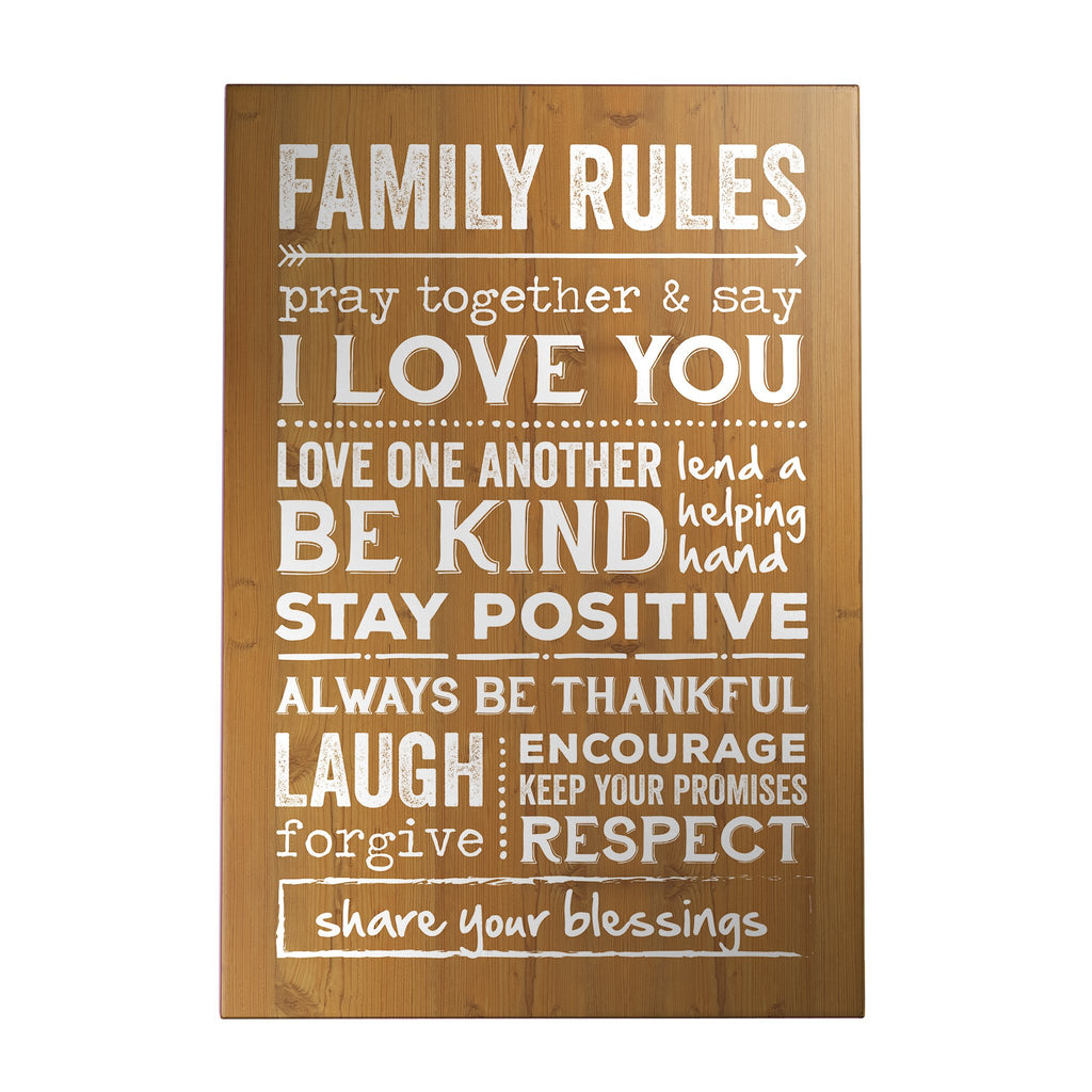 Family Rules | Original Inspirational Poster | papemelroti