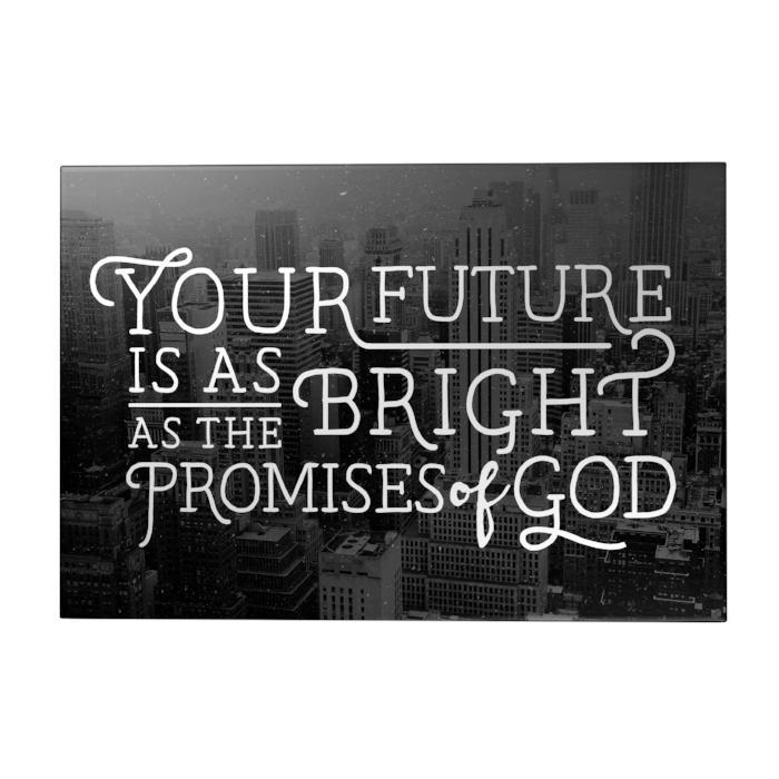 Your Future Is as Bright | Original Inspirational Poster | papemelroti