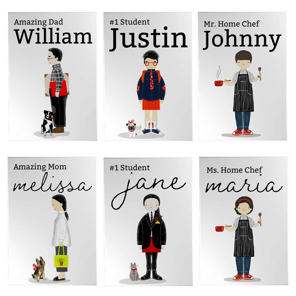 Characters | Original Personalized Decoposter | papemelroti