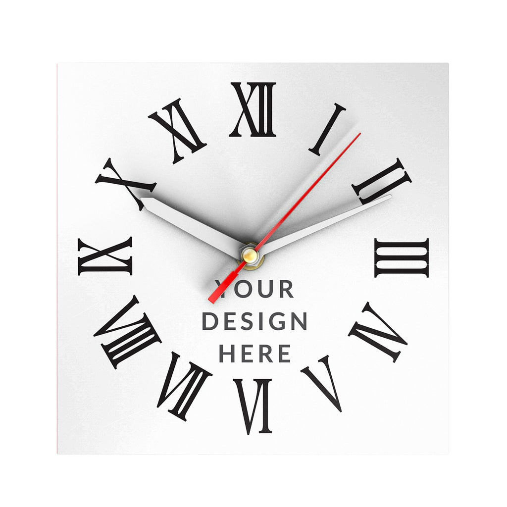 Personalized Square Clock – papemelroti