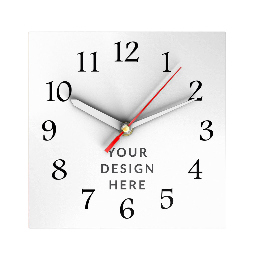Personalized Square Clock – papemelroti
