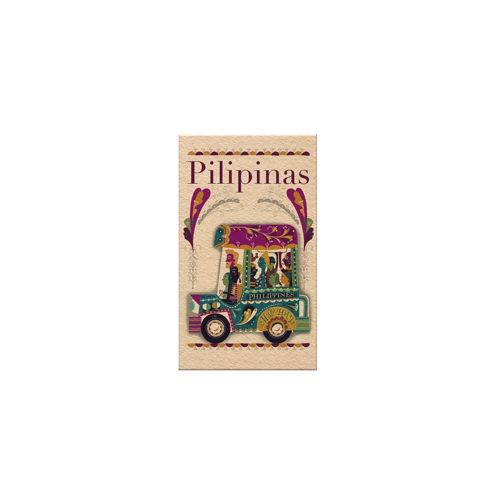 Philippine | Original Magnetic Bookmark | papemelroti