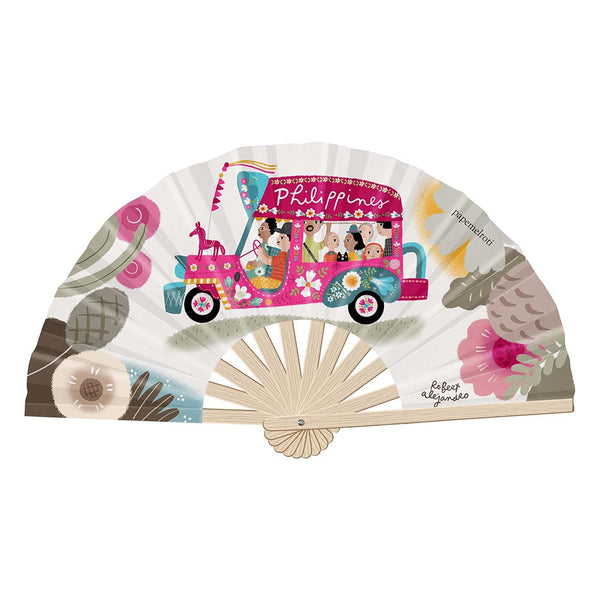 Philippine Jeepney: Floral Pink | papemelroti