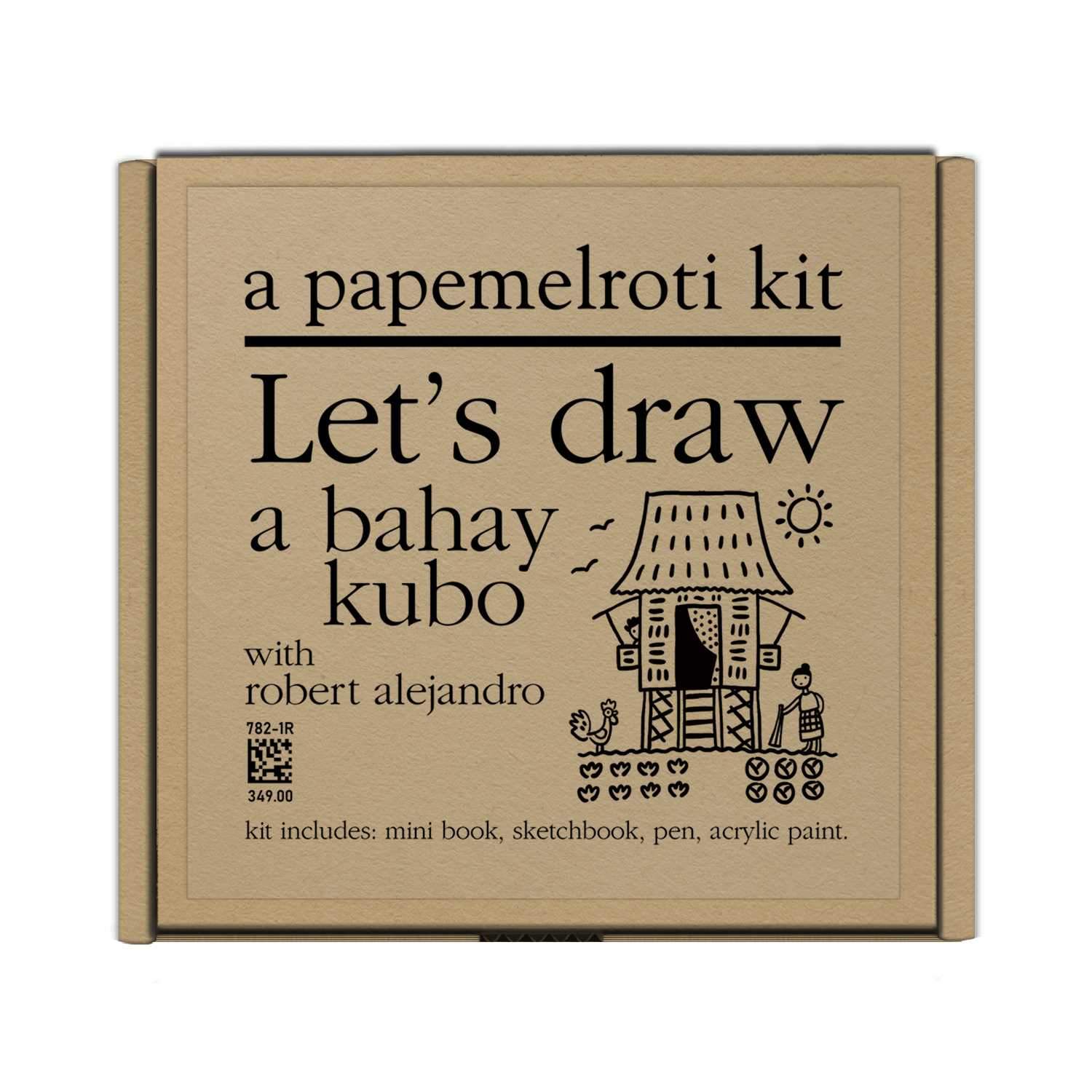 Let's Draw with Robert Alejandro DIY Kit: Bahay Kubo | Arts & Crafts ...
