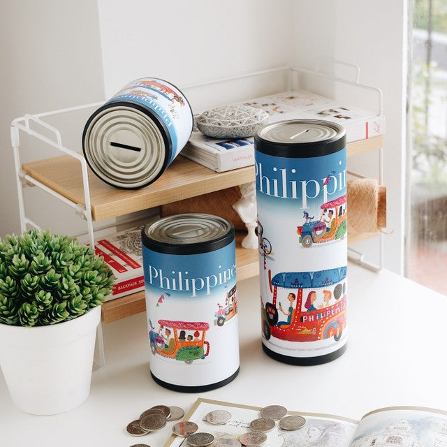 Philippine Collection | Original Paper Tube Coinbank | papemelroti