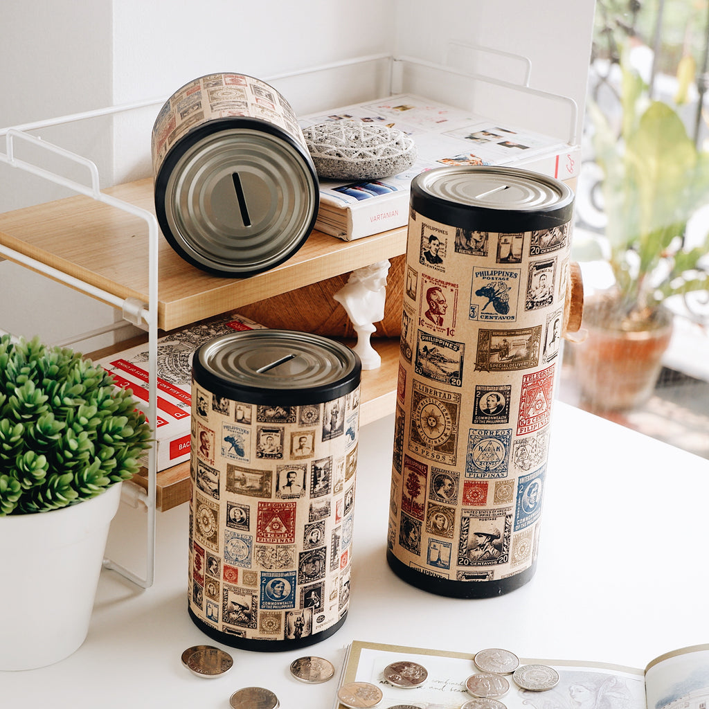 Philippine Collection | Original Paper Tube Coinbank | papemelroti