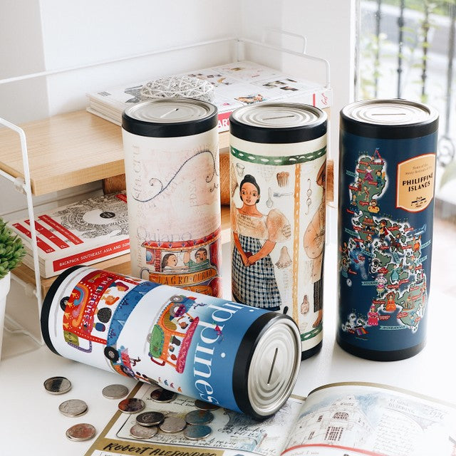 Philippine Collection | Original Paper Tube Coinbank | papemelroti