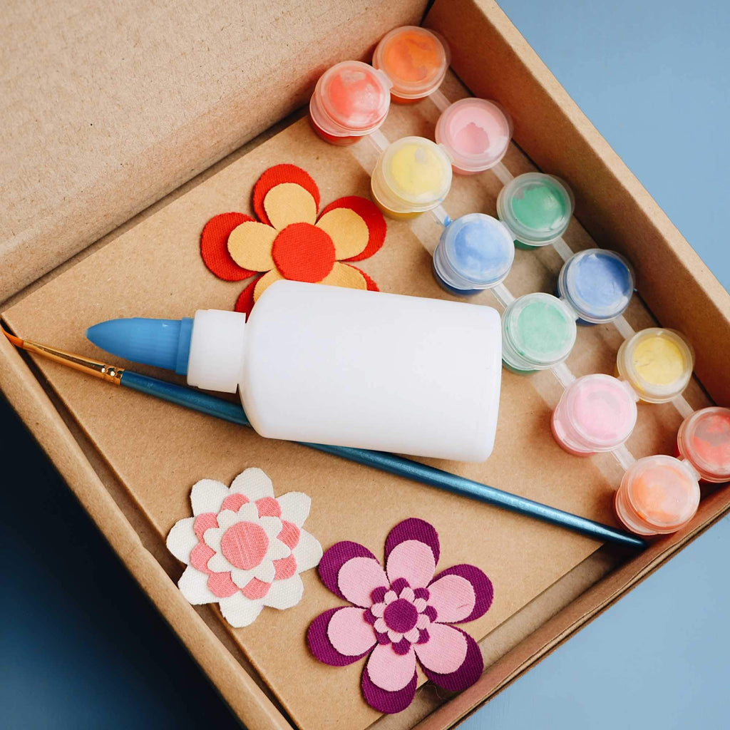 Flower Power Collage DIY Kit | Arts & Crafts | papemelroti
