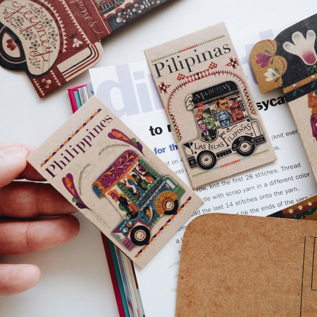 Philippine | Original Magnetic Bookmark | papemelroti