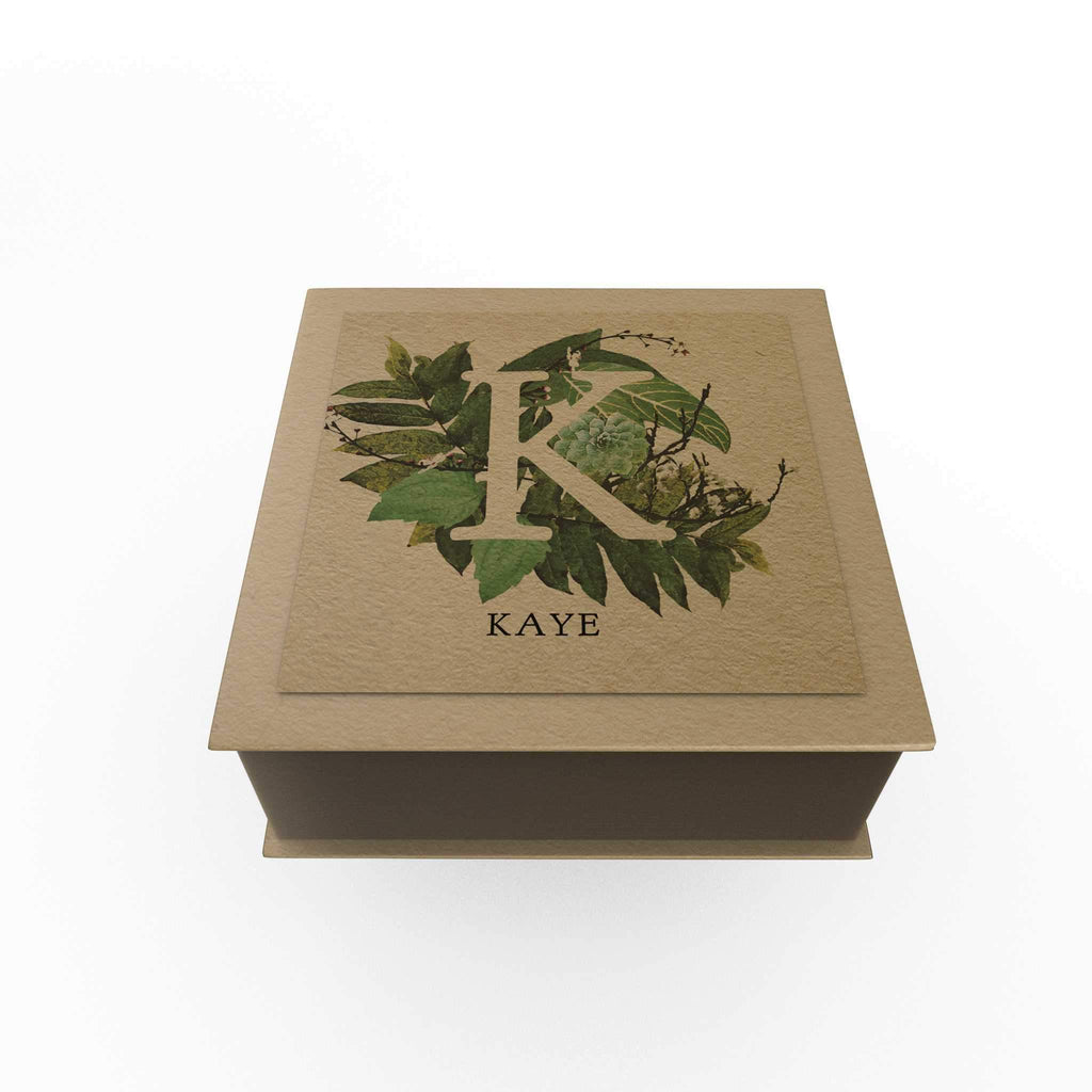 Botanical Monogram | Personalized Desk Pad | papemelroti