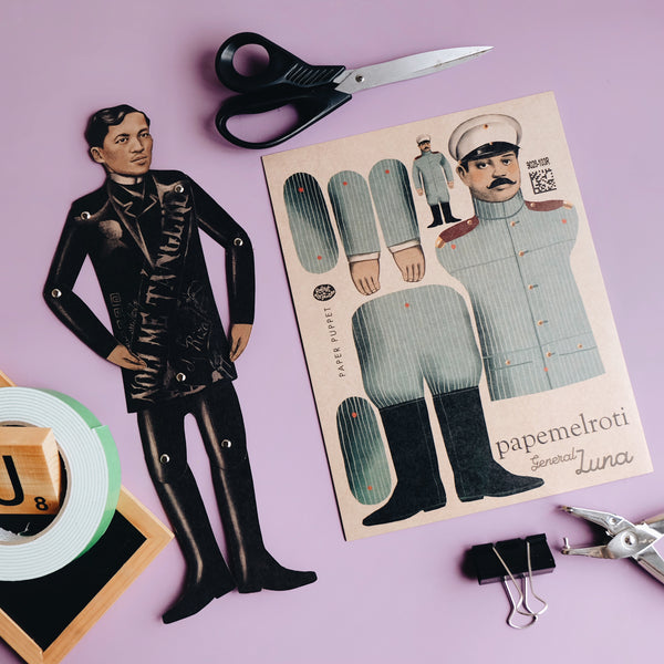 Original Articulated Paper Puppet | papemelroti
