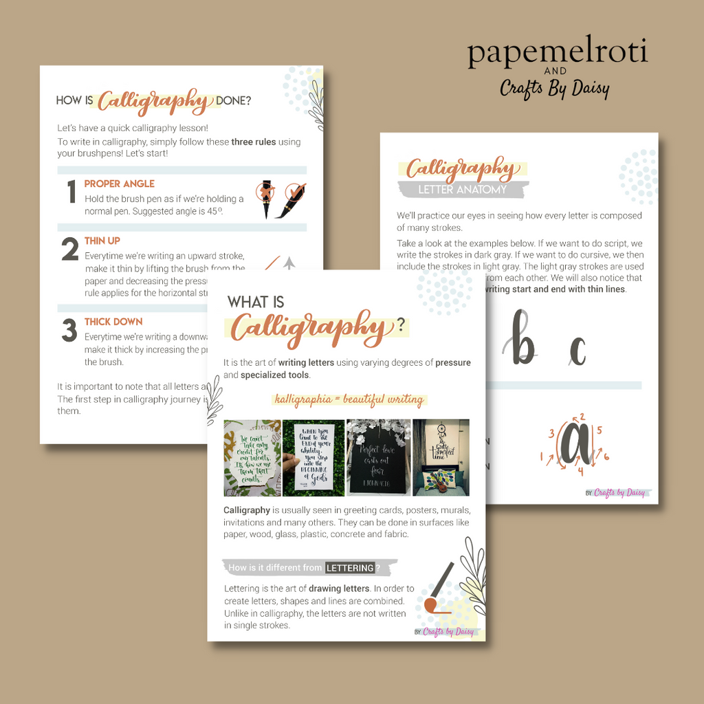 Calligraphy Workbook – papemelroti